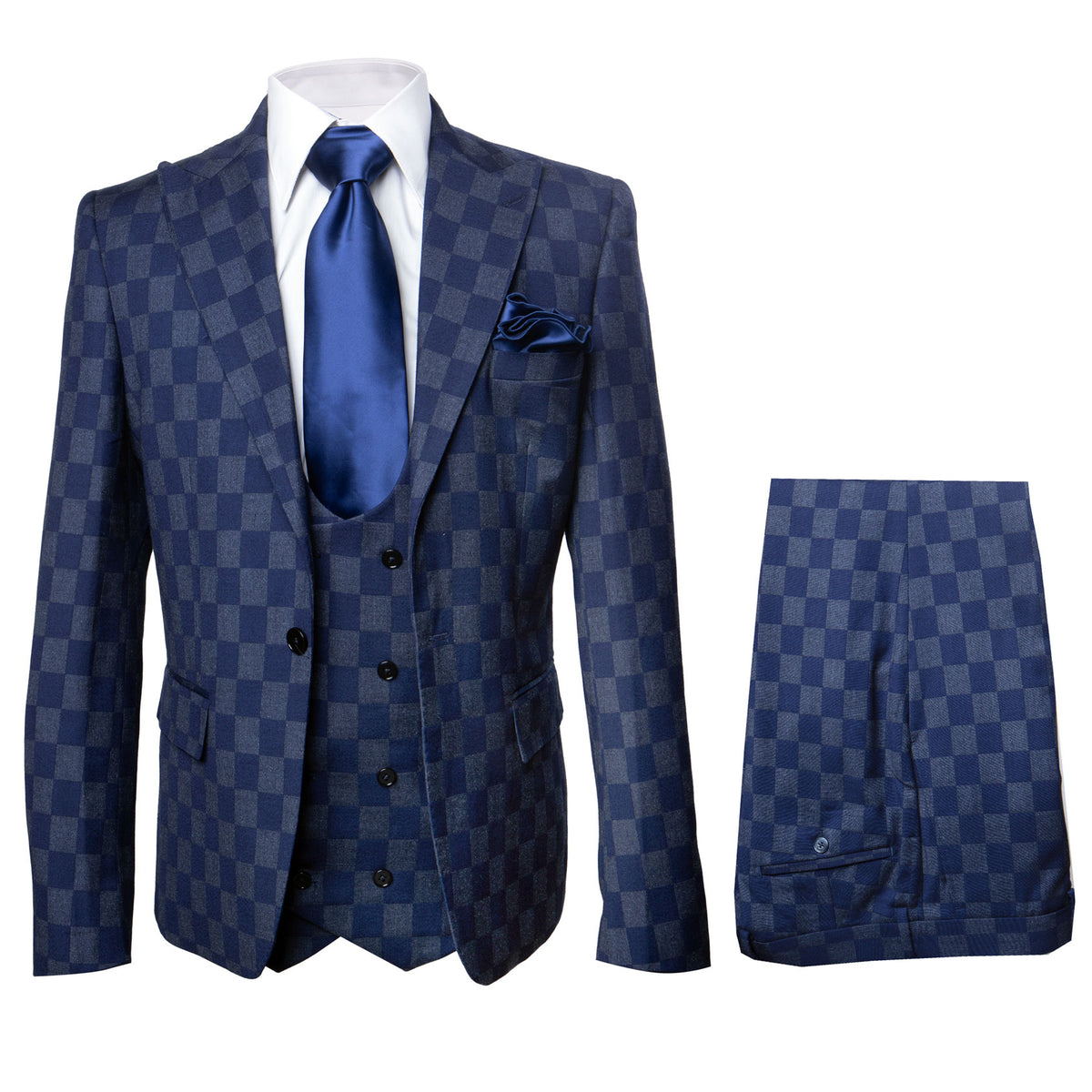 ROSSI MAN SLIM FIT 3 PIECE SUIT MAX RM1838 | LASuitGuy