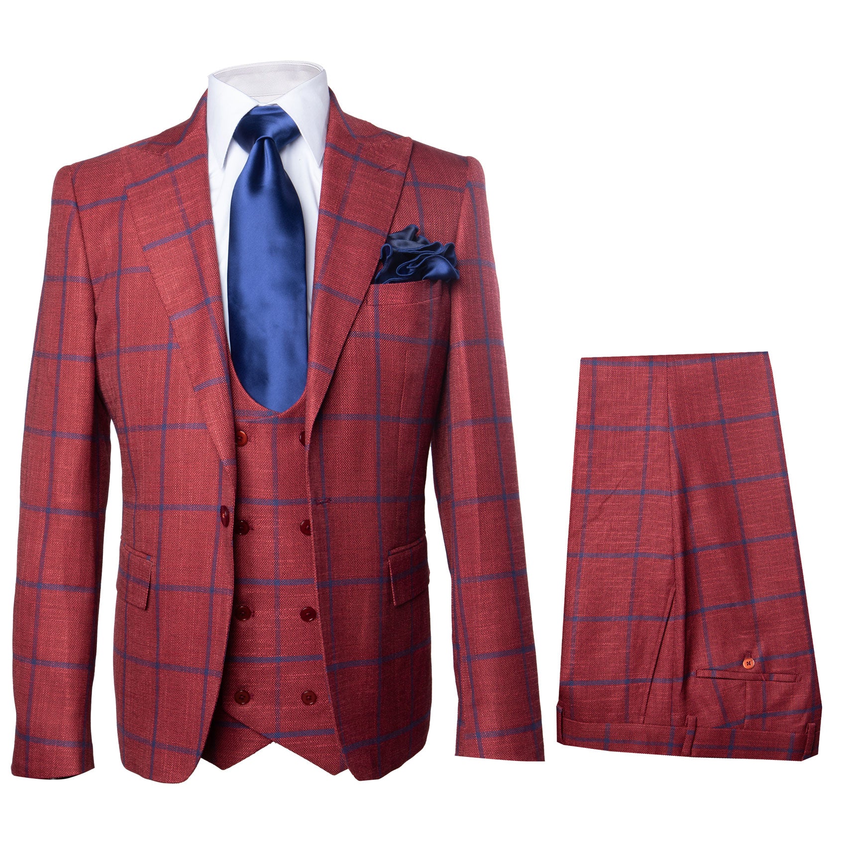ROSSI MAN SLIM FIT 3 PIECE SUIT MAX RM1842 – LASuitGuy