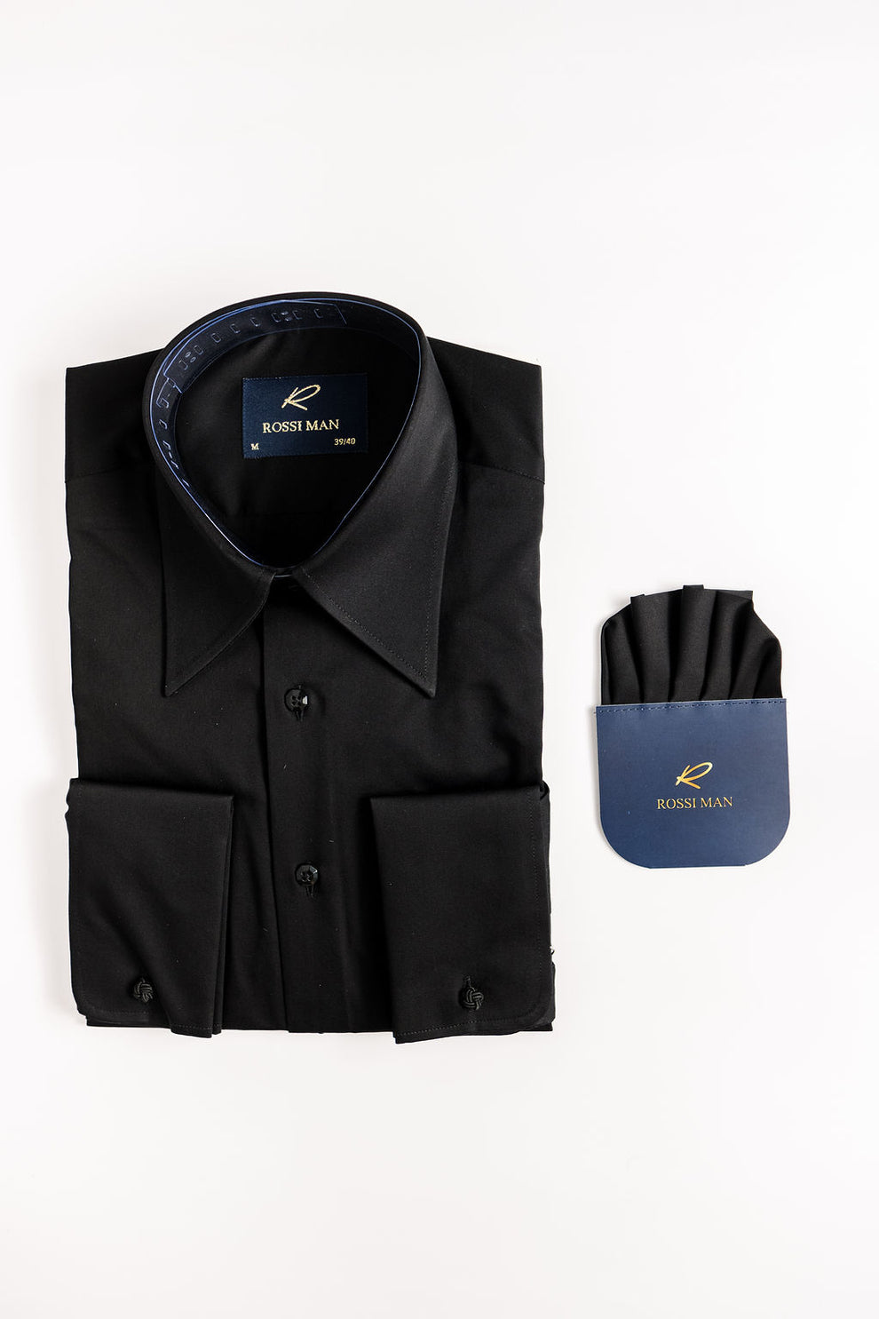 ROSSI MAN SHIRT RS5 BLACK – LASuitGuy