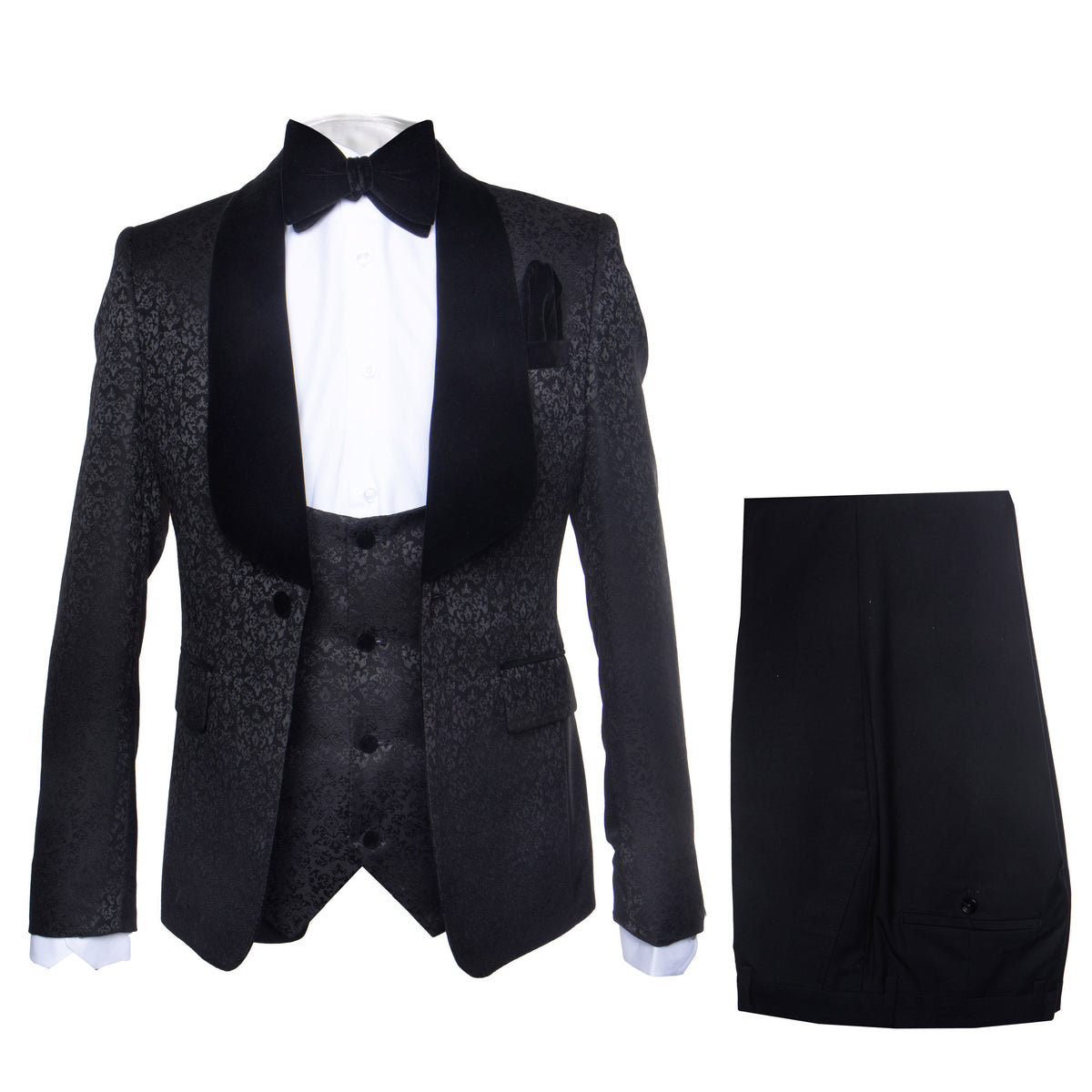 ROSSI MAN SMOKING S 3 PIECE TUXEDO RM1446 | LASuitGuy